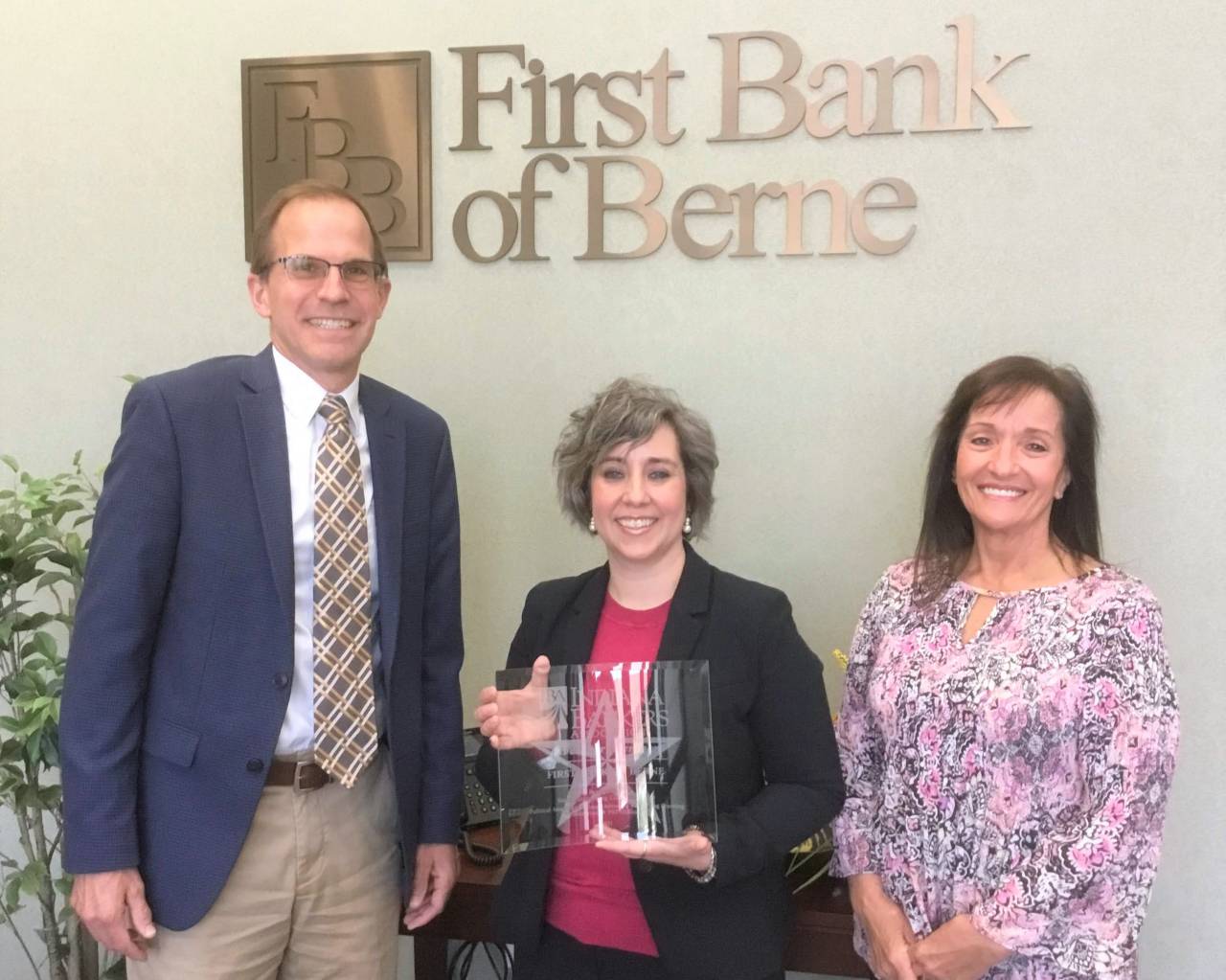 First Bank of Berne named a Five Star Member of the IBA